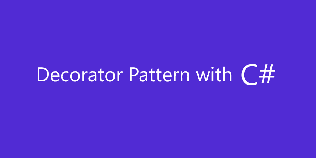 Decorator Pattern with C# - Real World Tax example | Tech Playground Decorator Pattern with C# - Real World Tax example | Tech Playground